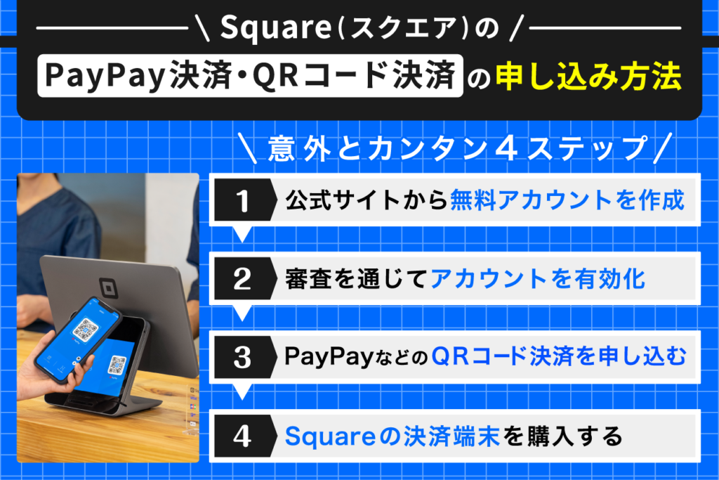 Square(スクエア)でPayPay決済を設定する方法【申し込み方法や使い方も解説】